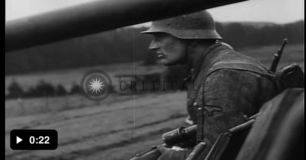 Real footage of "Hans, Get ze Flammenwerfer" Person (seen smoking ...