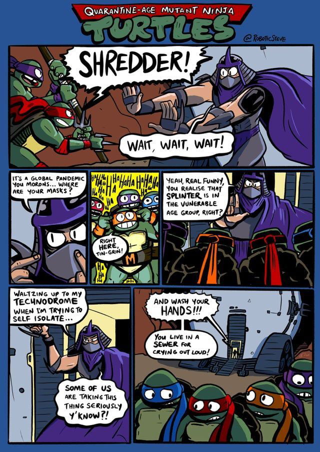 Quarantine Age Ninja Turtles - 9GAG
