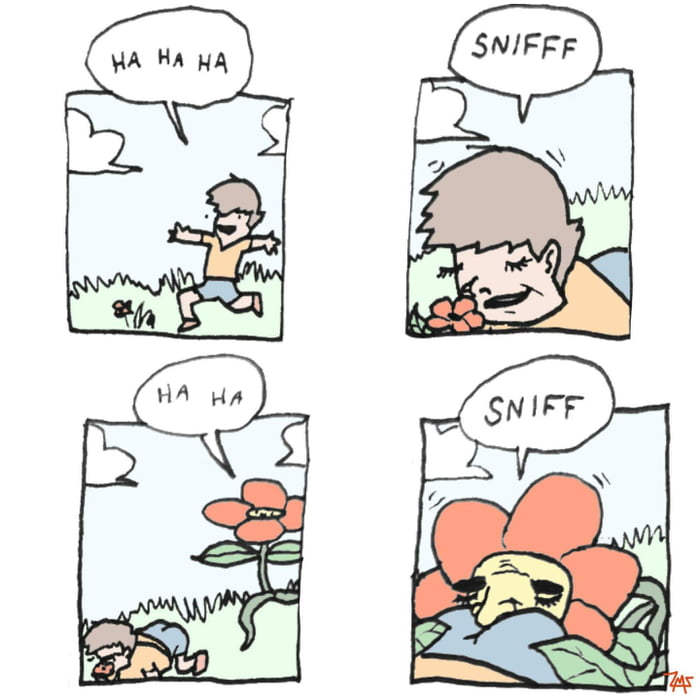 The lovely smell of nature - 9GAG