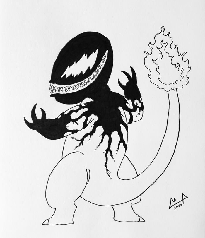 Venomized Charmander - 9GAG