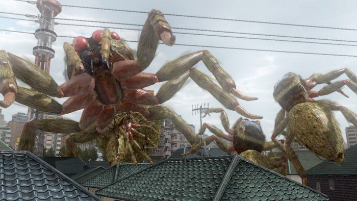 [EDF] Once a while it's kinda satisfy to nuke all spider and ...
