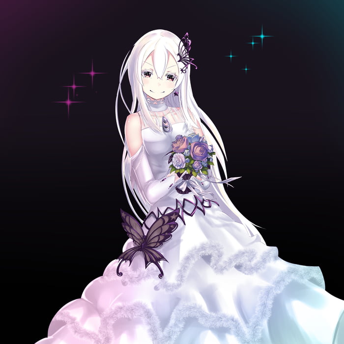 Echidna Rezero Wedding dress (Re Zero season 2) - 9GAG