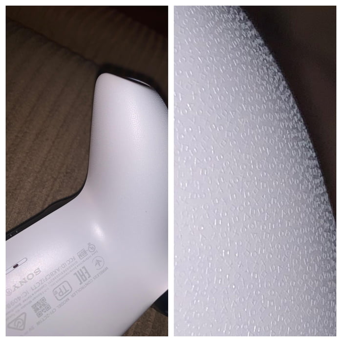 The tiny texture on the PS5 controller is insane - 9GAG