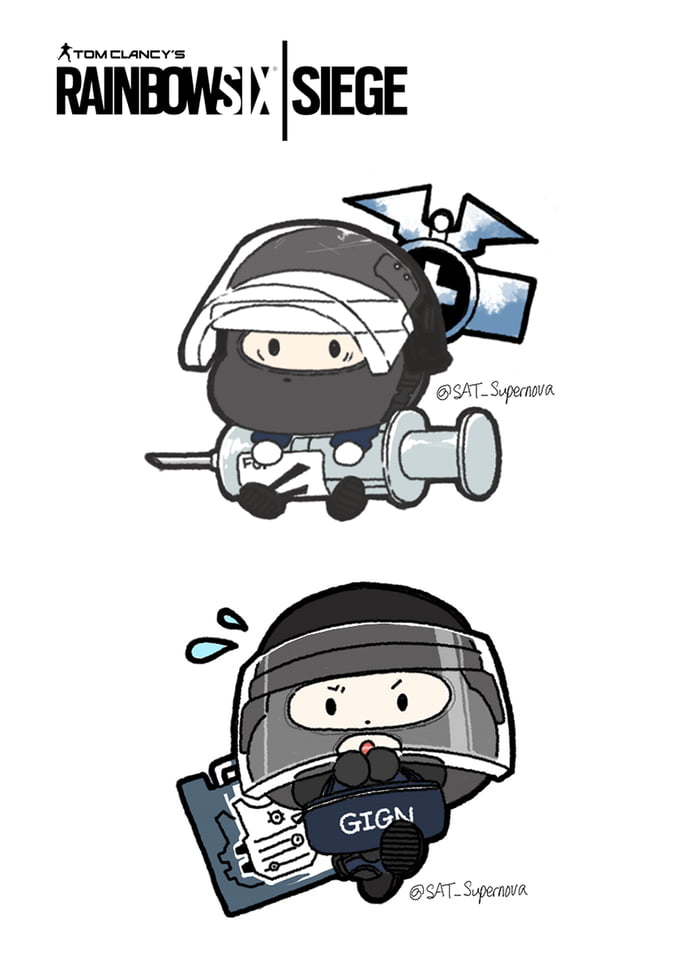 Chibi DOC and ROOK - 9GAG
