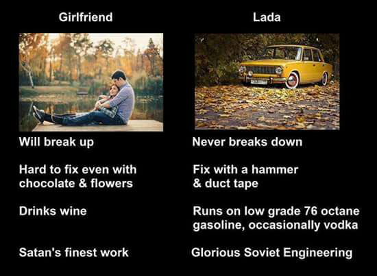 Lada the one and only - 9GAG