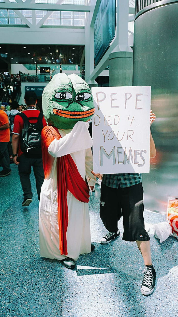 Pepe Cosplay! "AnimeExpo2017" - 9GAG