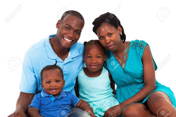This is the first result in google for "white american family" . The ...