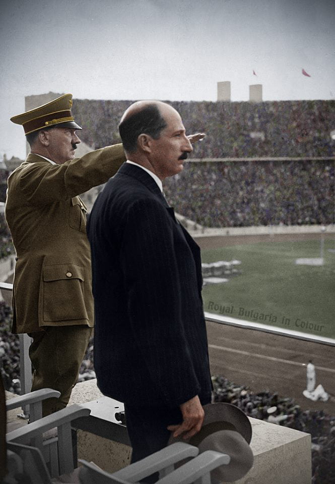 Berlin, 1936 Hitler with the Bulgarian King Boris the IIIr, thug life ...