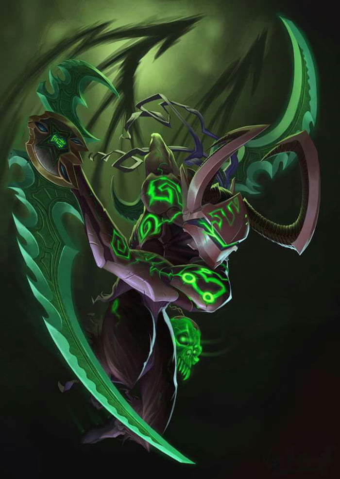 Illidan X Genji....cool AF - 9GAG