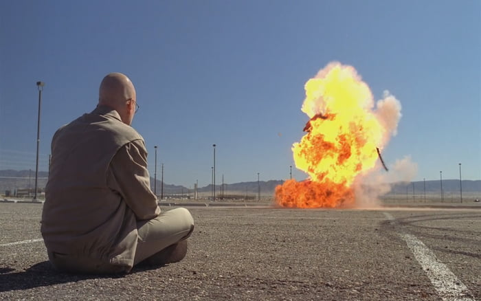 ''Bad asses walk away from the explosion'' - 9GAG