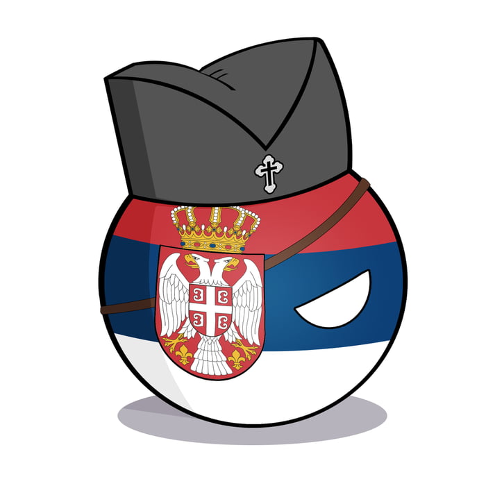 I Don t Often See Serbia Countryball So I Decided To Make It Myself I Don t Often See Serbia Countryball So I Decided To Make It Myself