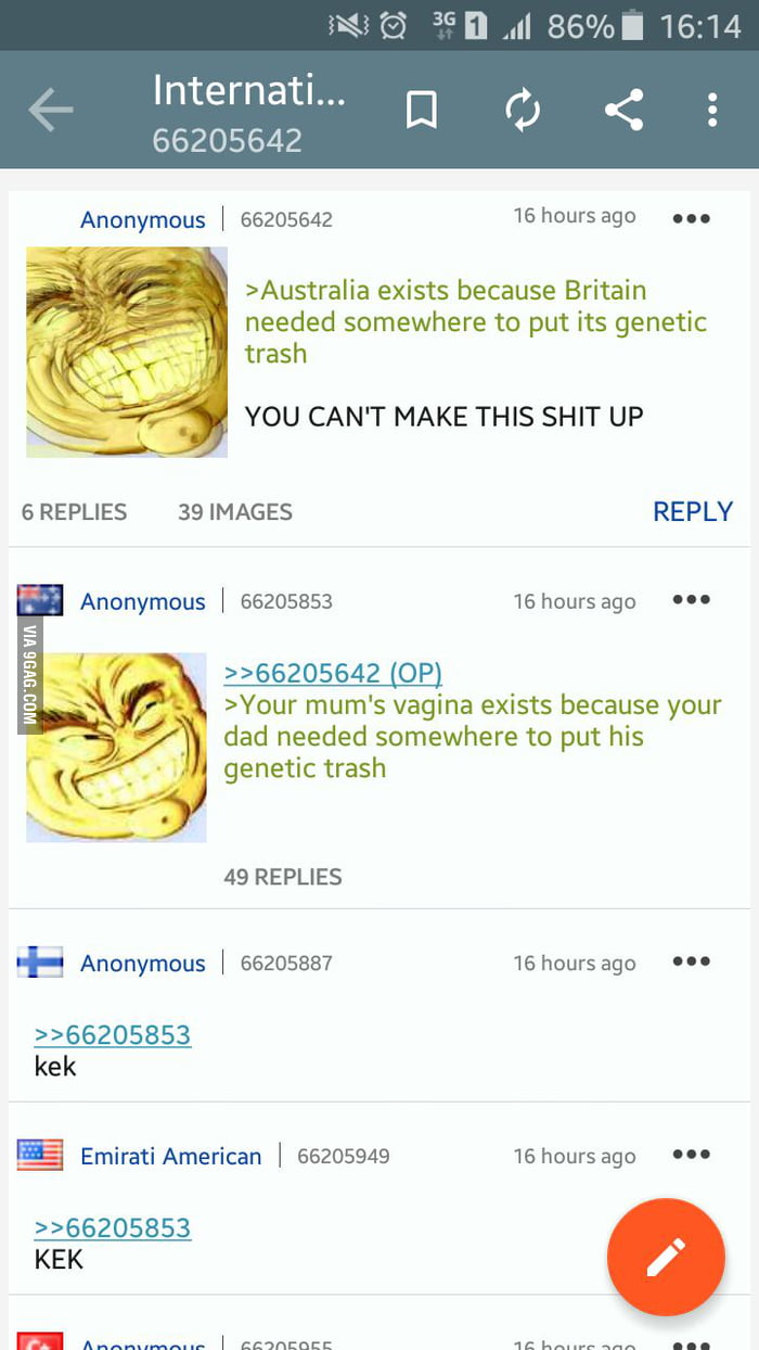 Australian savage. - 9GAG