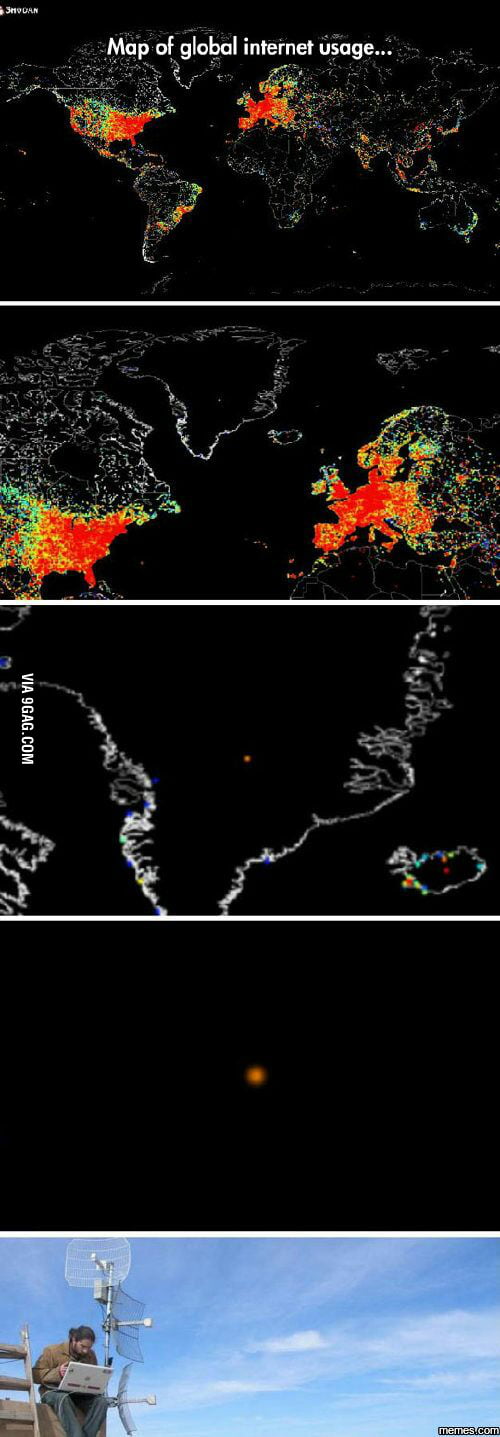 I wonder if he is using 9gag - 9GAG