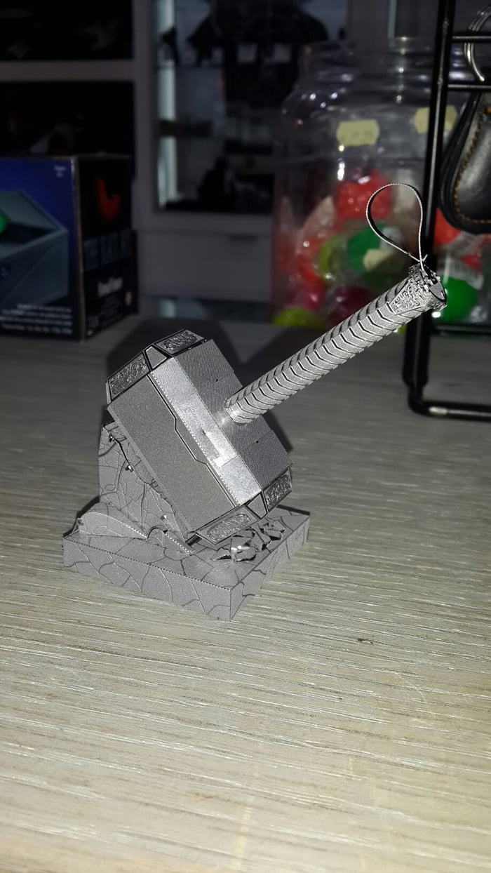 I built a mini metal Miljnor. Took 4 hours to complete - 9GAG