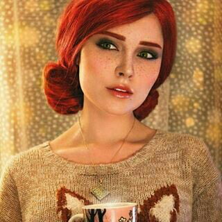Hands down the best Triss cosplay I've ever seen. Thought this was fan ...