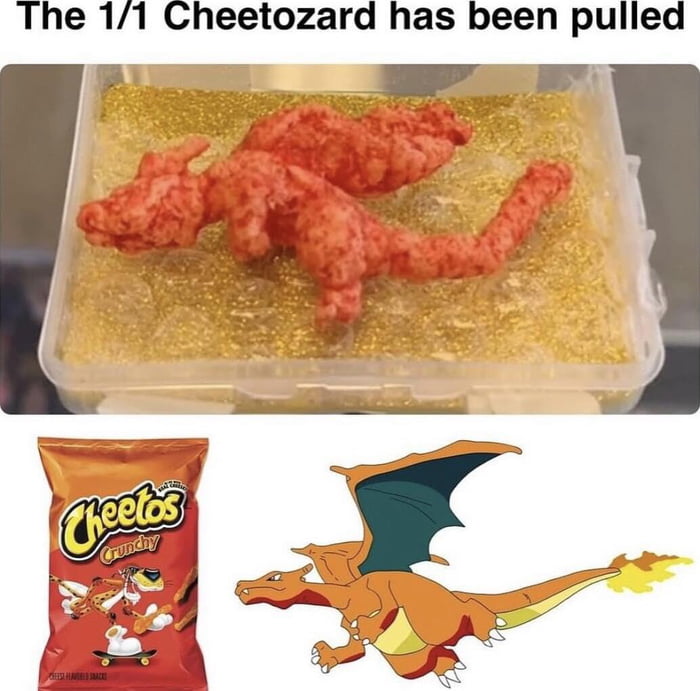 Cheetozard 😮 - 9GAG