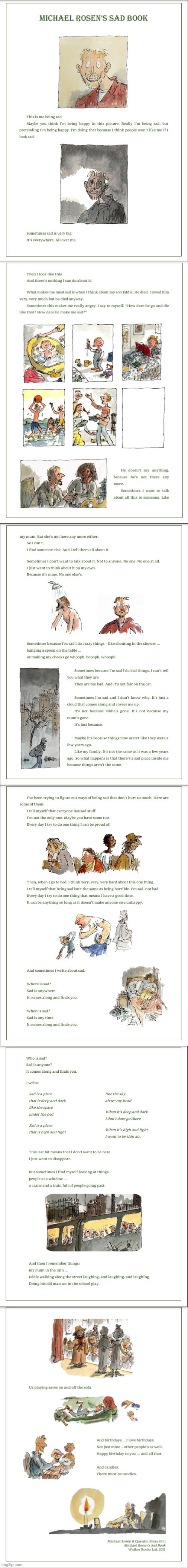 Michael Rosen’s Sad Book - 9GAG