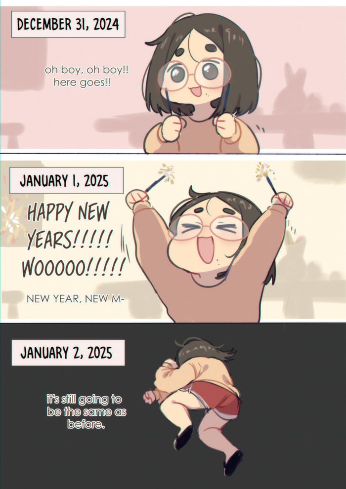 2025 came. How are you doing y'all? - 9GAG
