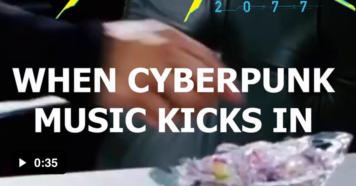 Started 2025 with 2077. Maybe I've judged it too early. Loving it so far - 9GAG