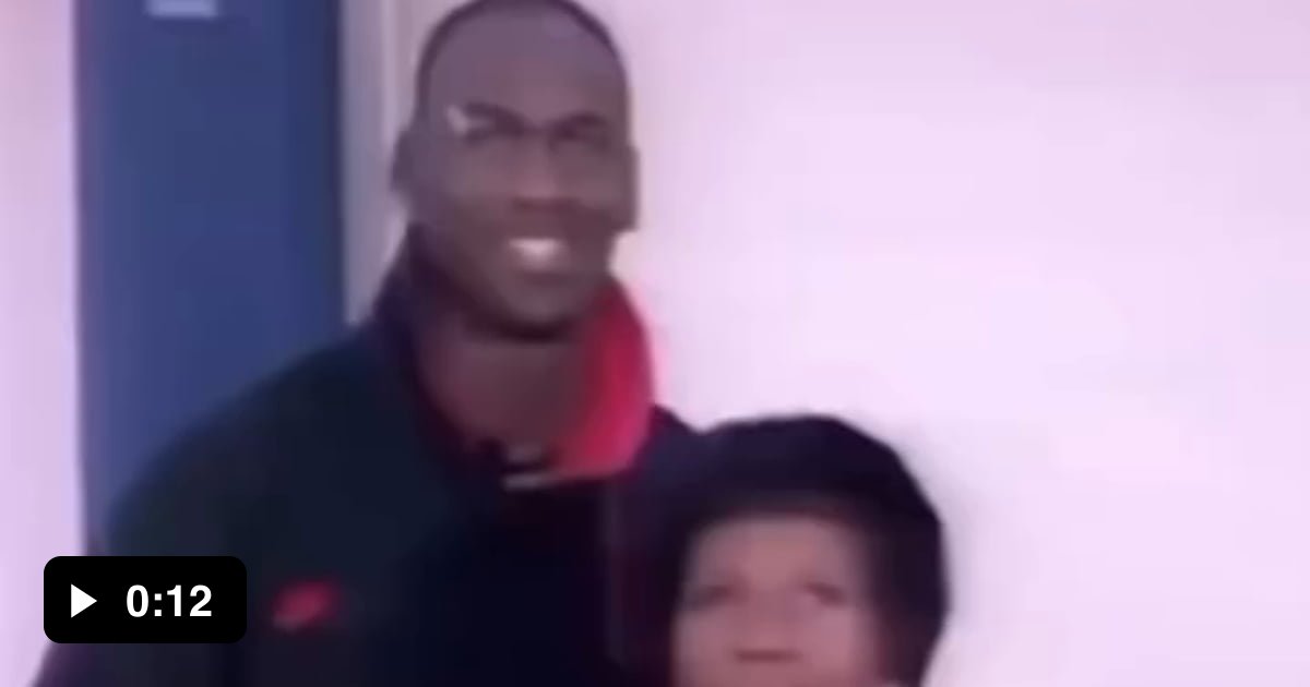 The stunt double for Michael Jordan's mom is hilarious, that crossover was unexpected. - 9GAG