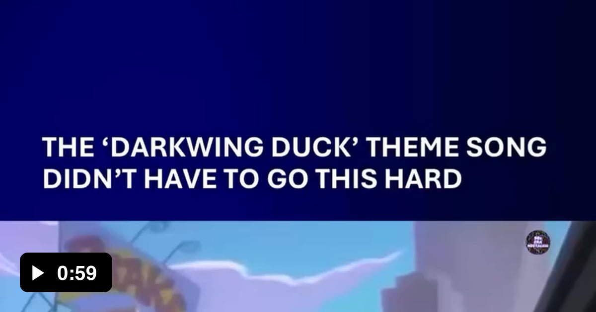 This theme song still slaps harder than it has any right to. Pure ...