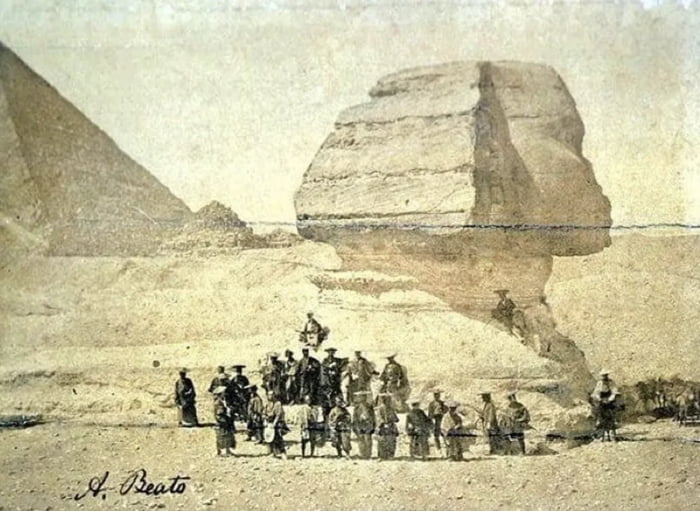 In 1864, a group of Japanese samurai, part of the Second Japanese ...