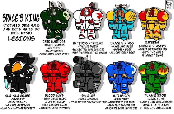 Space's king legion - 9GAG