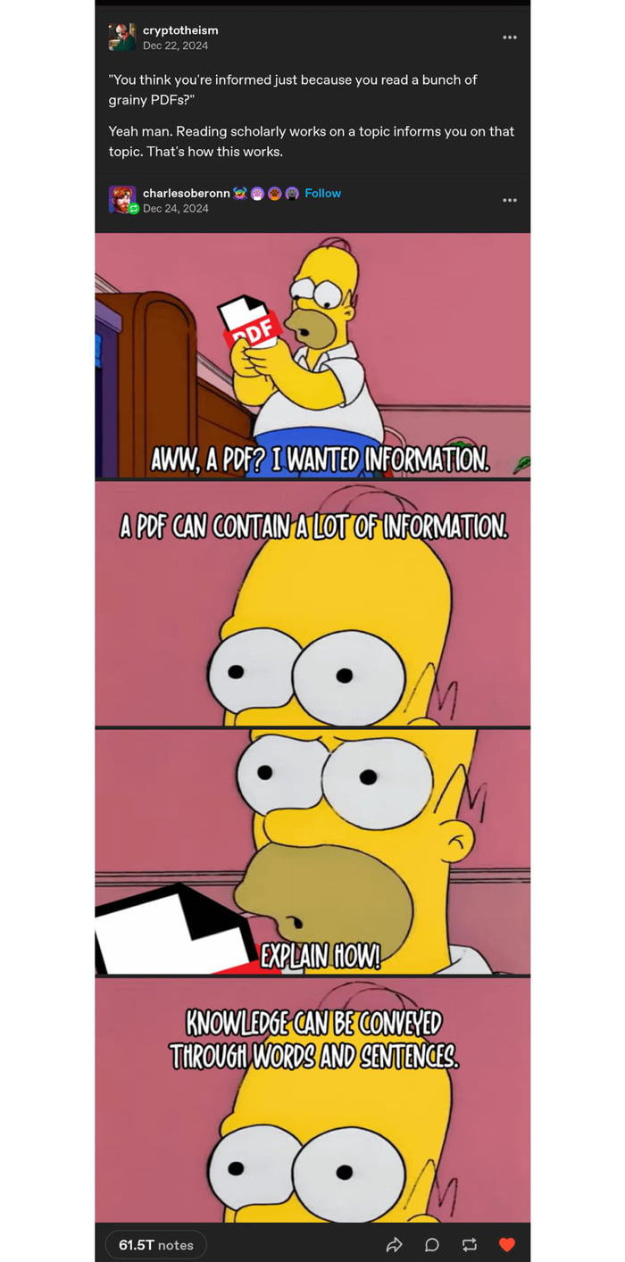 "I read, and I know things" - 9GAG