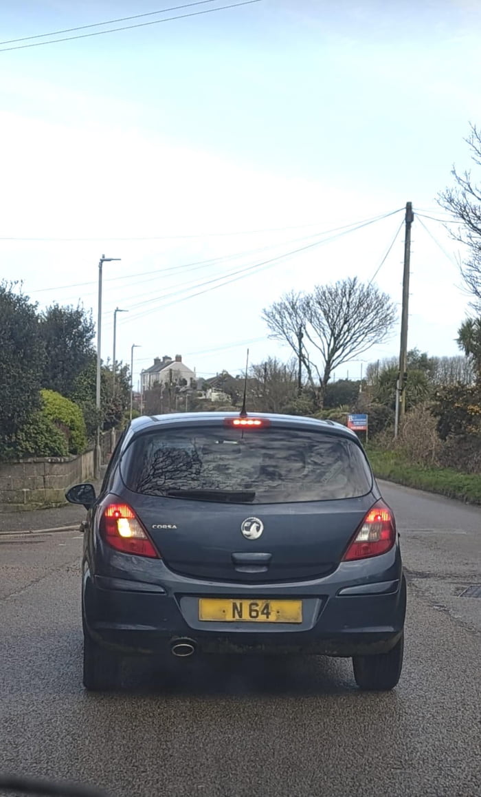 Best private number plate ever. - 9GAG