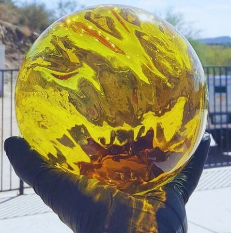 This ball of cannabis oil has 3,000 grams of thc - 9GAG