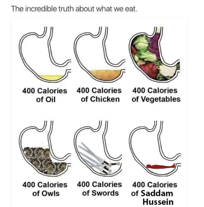 Nutrition information. - 9GAG