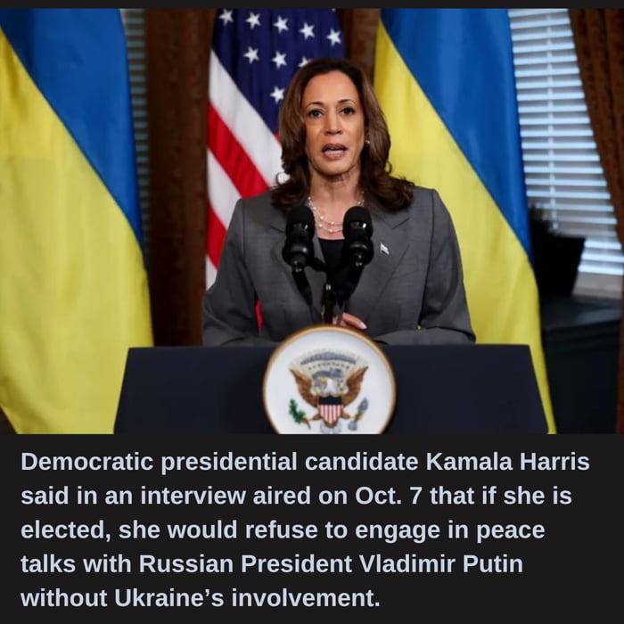 "Not bilaterally without Ukraine, no. Ukraine must have a say in the ...