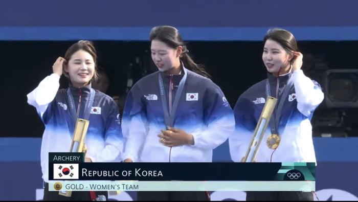 South Korea women’s archery team has been winning gold medals at every olympics since women’s ...