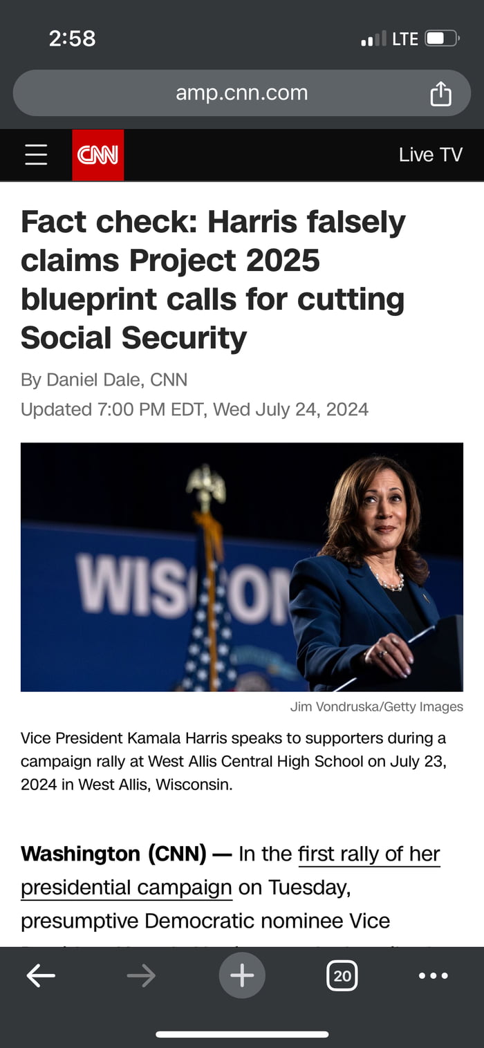 Harris campaign team knowingly label everything Project 2025 because it ...