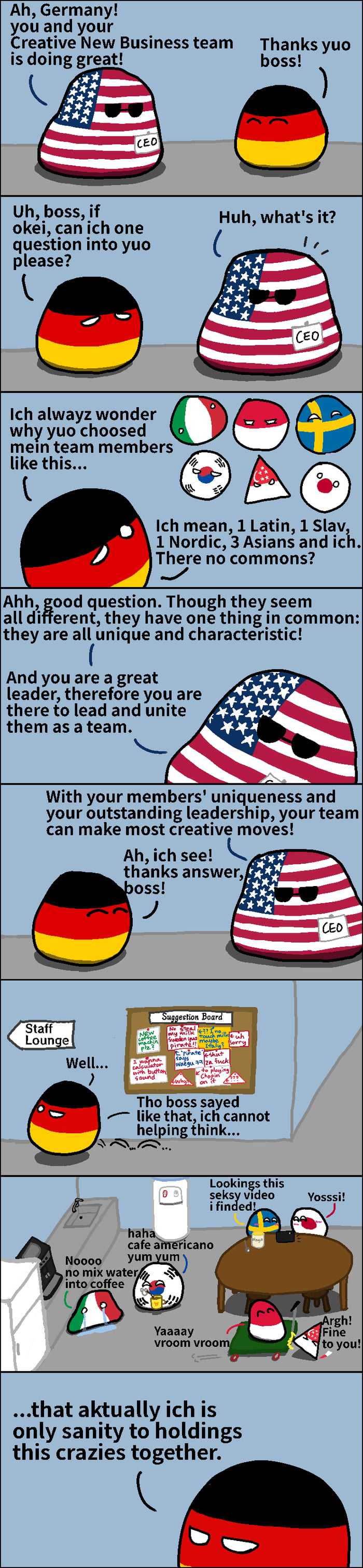 Crazy noisy bizarre team - 9GAG