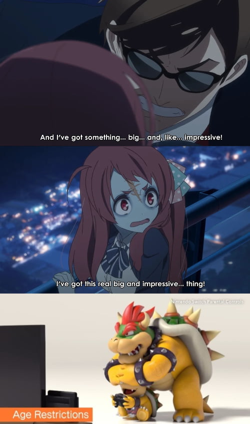 Edgy Kid shows trying to keep it PG be like - 9GAG