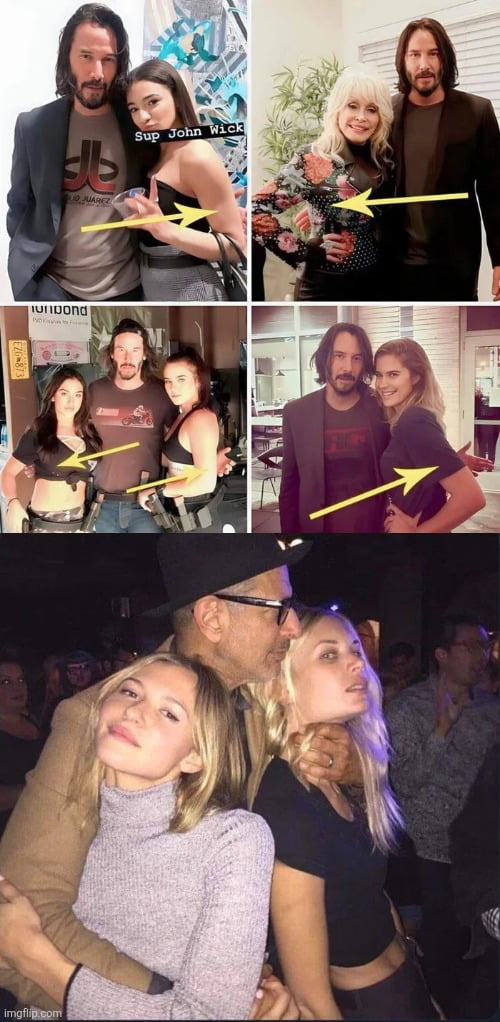 And you still think Keanu is a better role model than Jeff Goldblum? - 9GAG