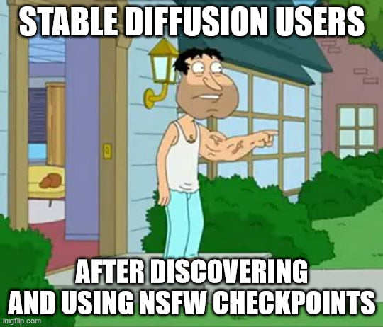 Stable Diffusion users and NSFW - 9GAG