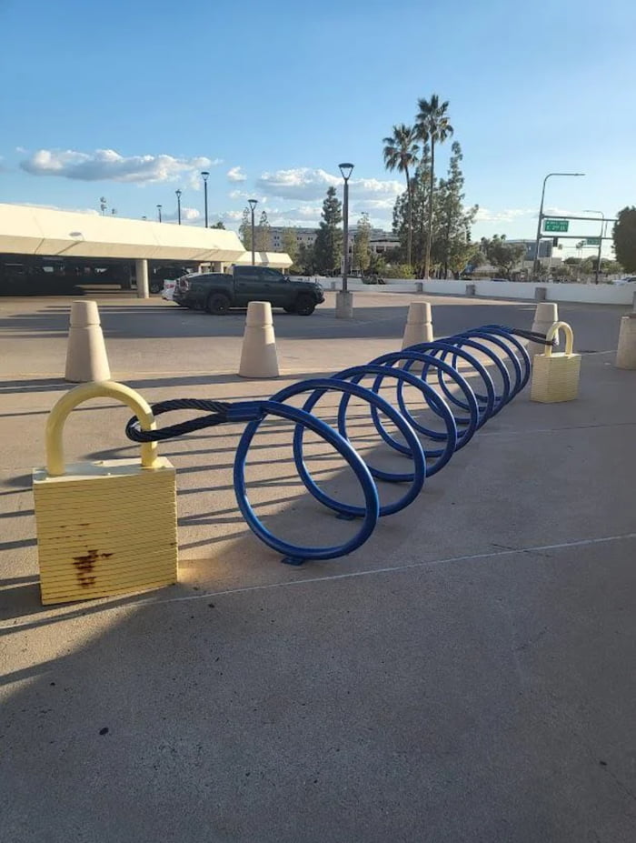 This bike rack - 9GAG