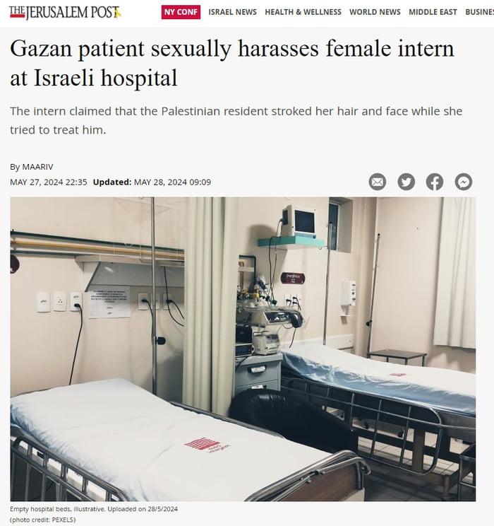 This is what happens when you try to help these "poor Gazans". - 9GAG