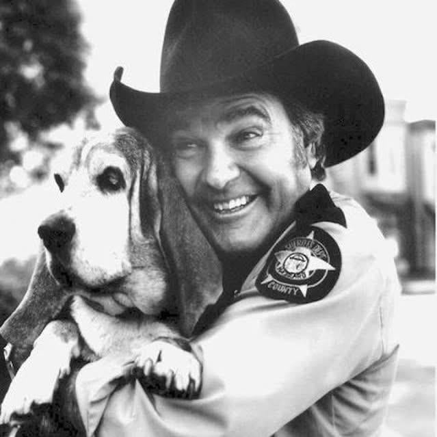 James Best as Sheriff Roscoe P. Coltrane with Flash (1979) - 9GAG