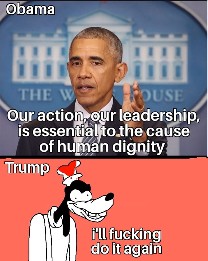 Remember when the President was harshly criticised for choosing wrong ...