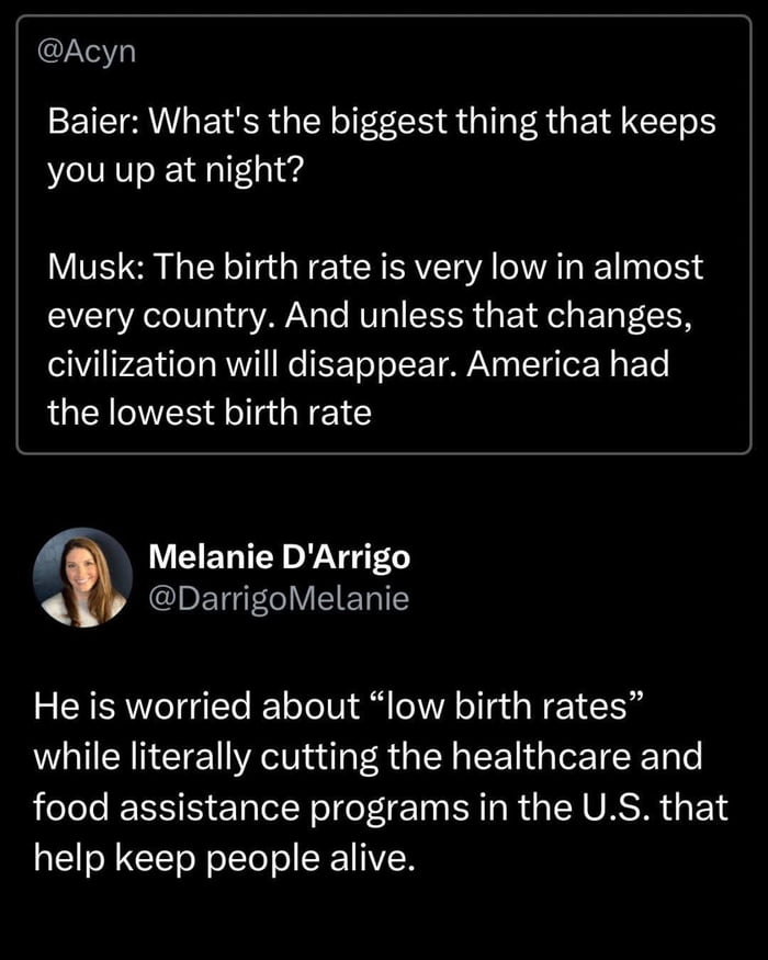 Population Decline Hypocrisy... - 9GAG