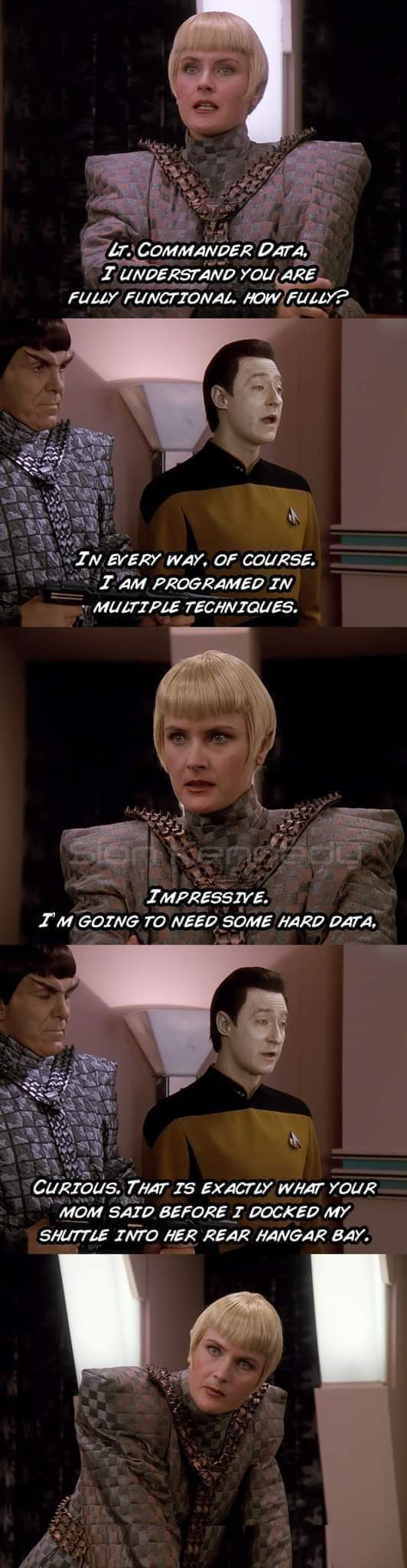 Adventures of Lt Commander Data - 9GAG