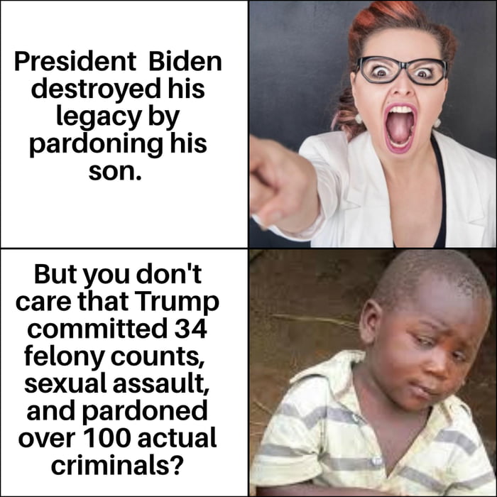 Doubling down on the double standard. - 9GAG