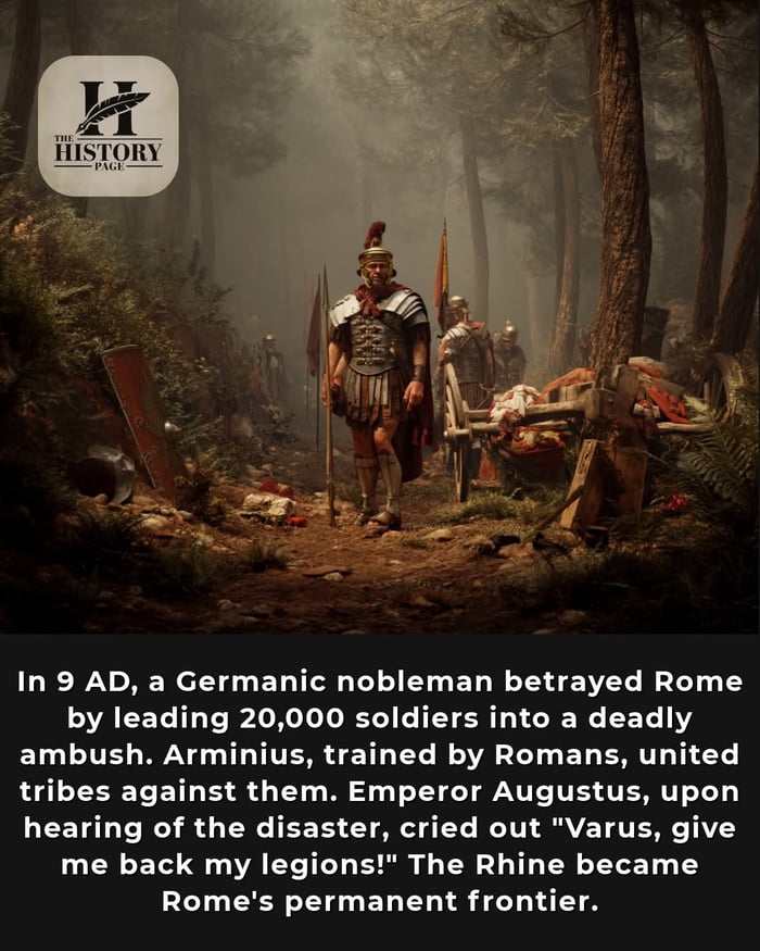 Battle of the Teutoburg Forest - 9GAG