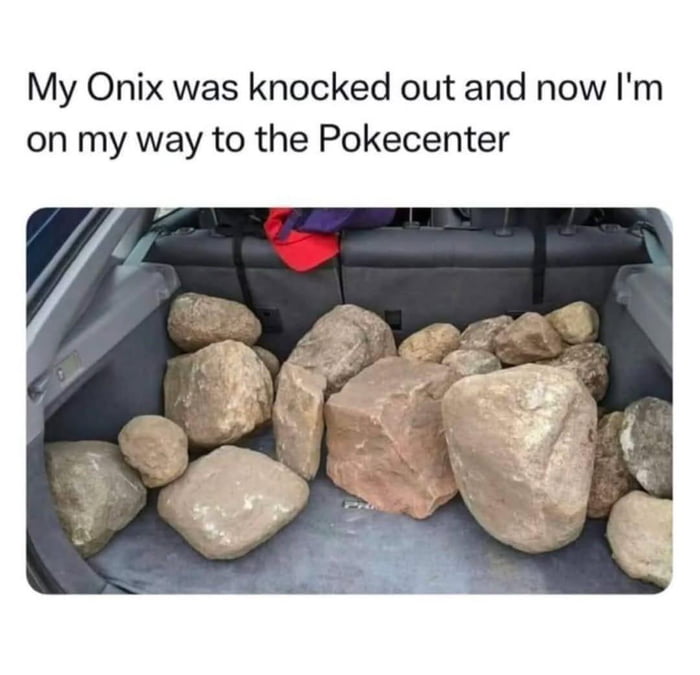 Why is Onix so weak - 9GAG