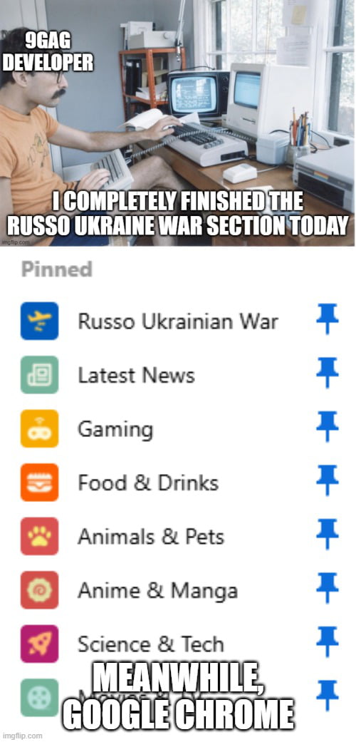 Wait, I watched it... It seems less organized. - 9GAG