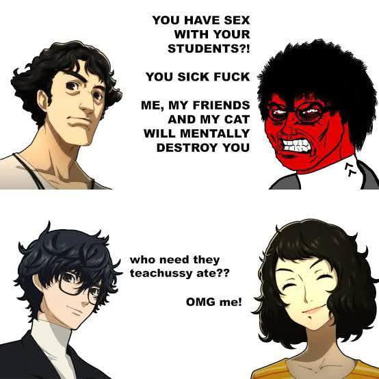 Persona 5 lore. - 9GAG