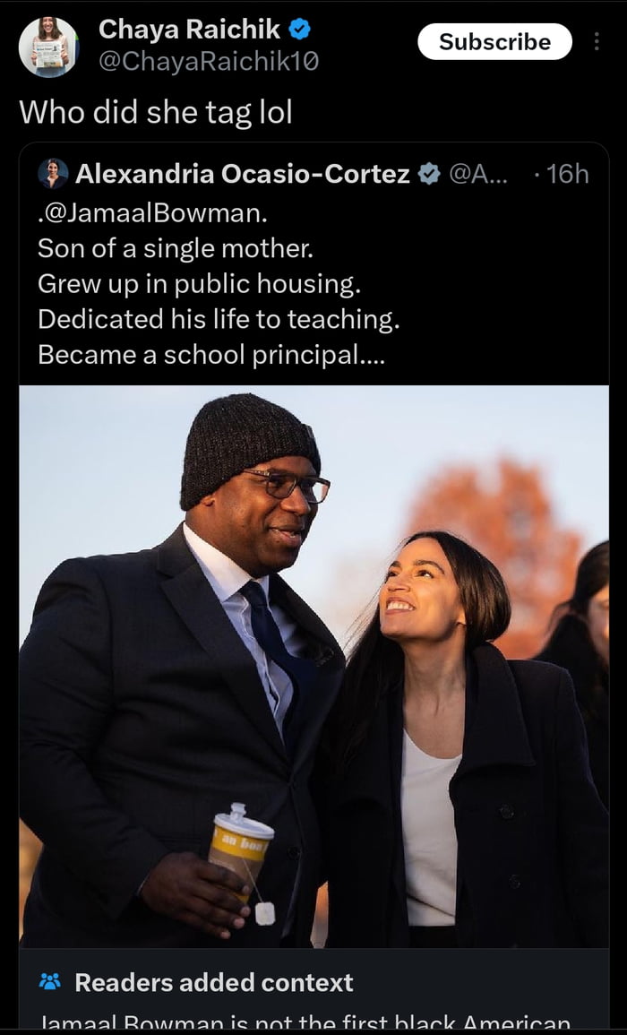 AOC tags the wrong account and gets community noted 🤦♂️- post about 20% behind on polls, record ...